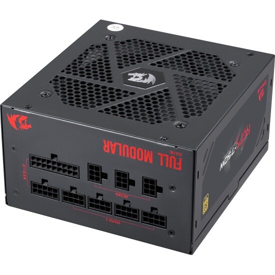 Блок питания для ПК Redragon RGPS-750W 750Вт, модульный, 80+ Gold