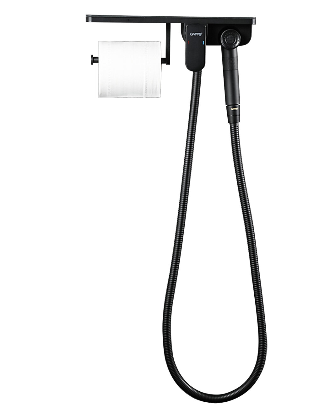 Встроенный гигиенический душ со смесителем для биде Gappo G7295-16