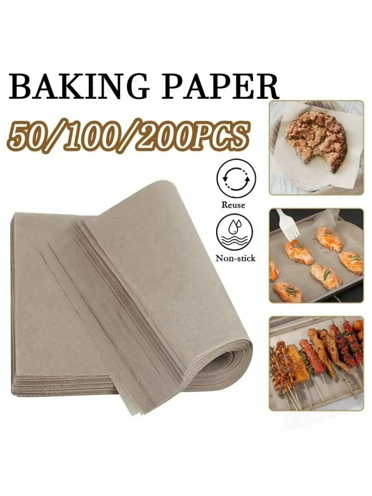 Бумага пищевая, 0.40м х 30 см, 100 шт