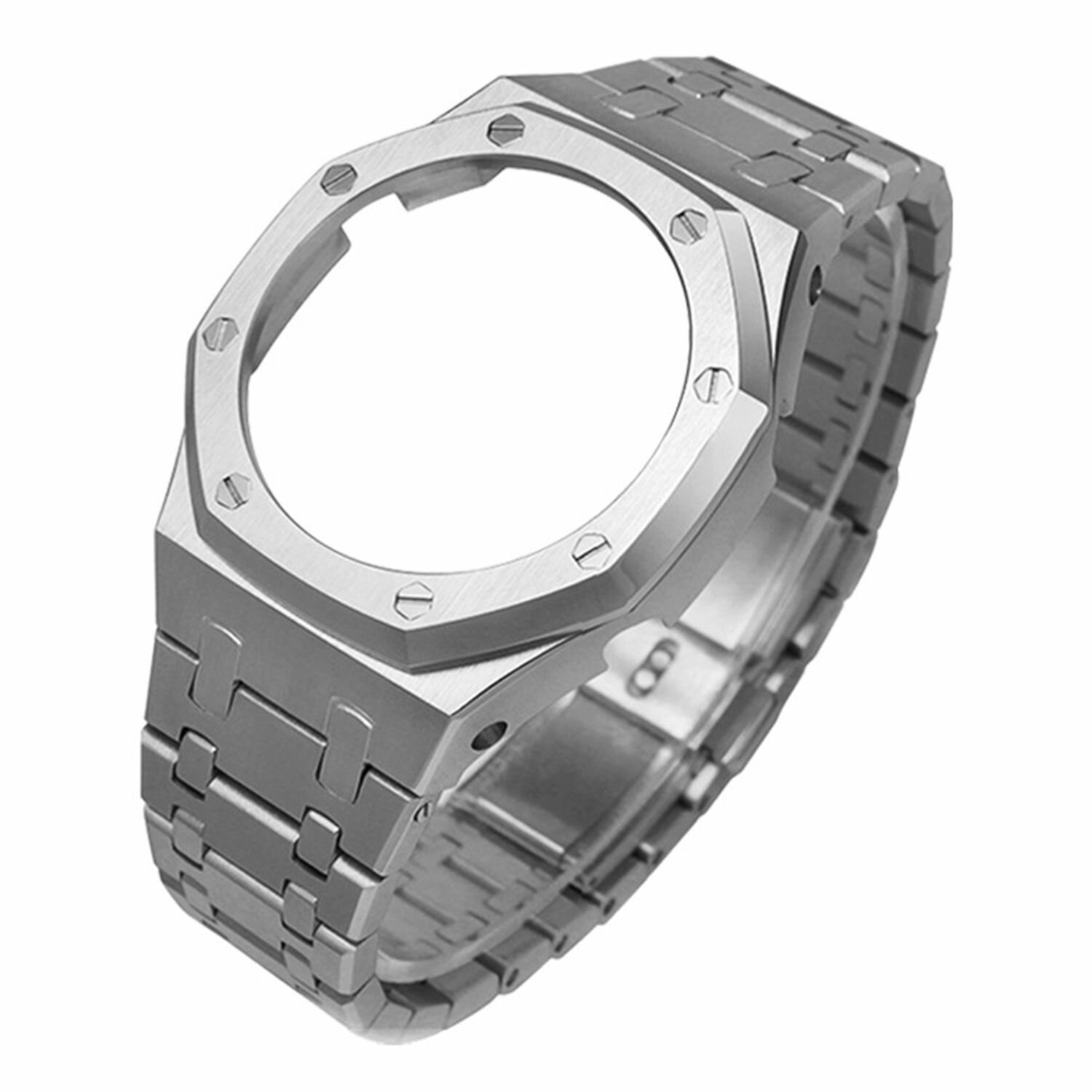 Gen4 Комплект модификации для Casio GA2100 GAB2100, металлический браслет + рамка ободка корпуса для GA2110 из нержавеющей стали