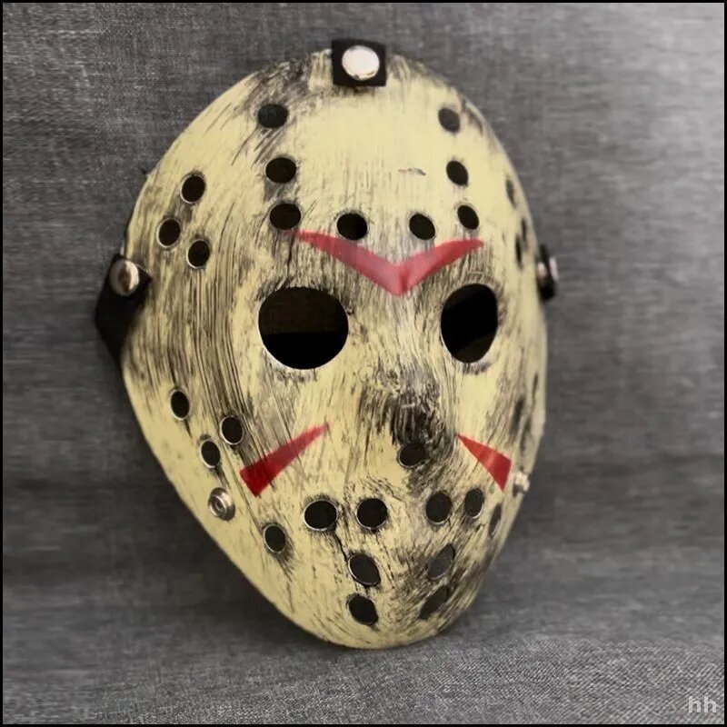 Эксклюзивная маскарадная маска Фредди против Джейсона из прочного пластика по мотивам культового хоррор фильма