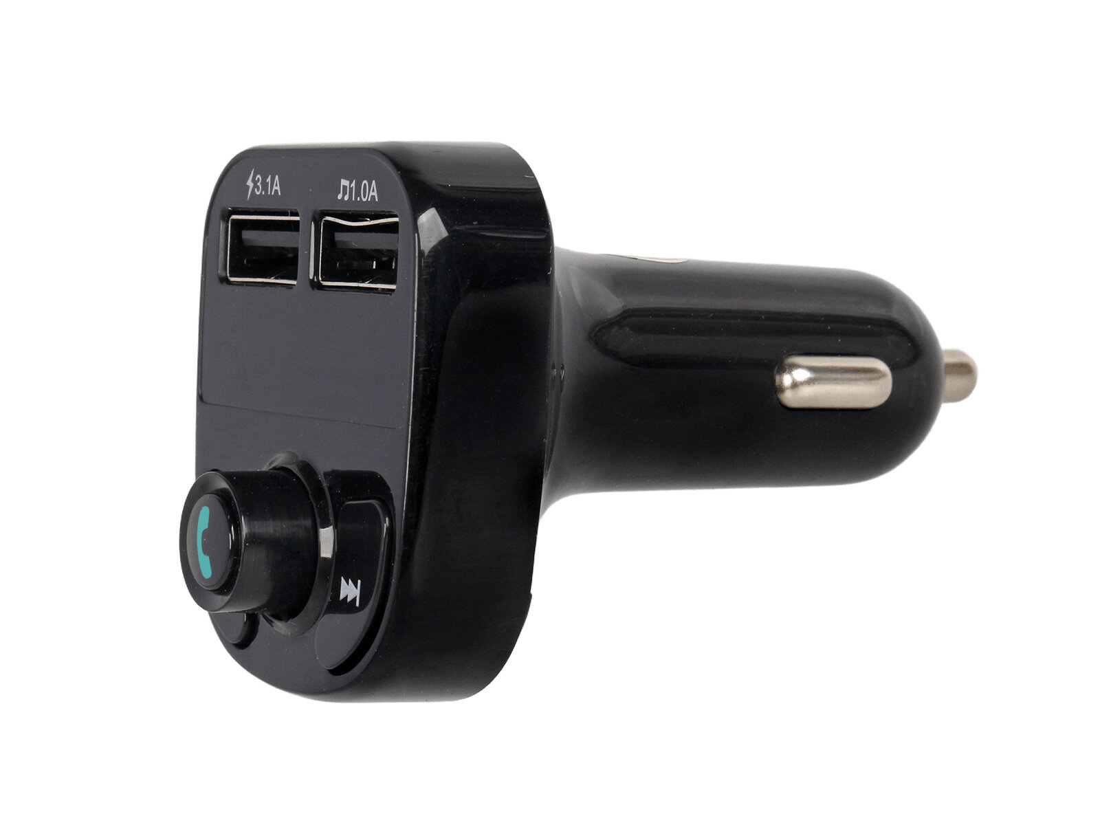 АЗУ Bluetooth FM трансмиттер 2USB 1.0, 3.1А