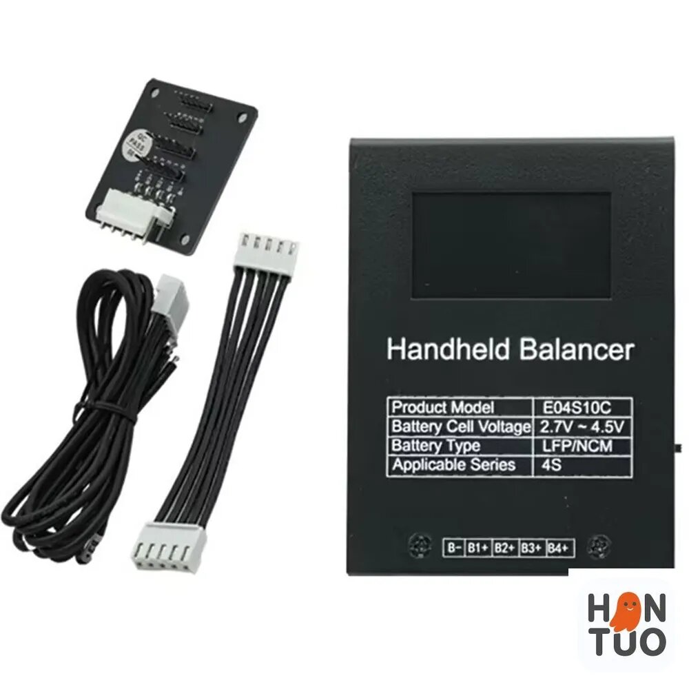 Балансир Handheld E04S10C для 4S Li-Ion LFP/NCM аккумуляторов 2.7V ~ 4.5V активная балансировка