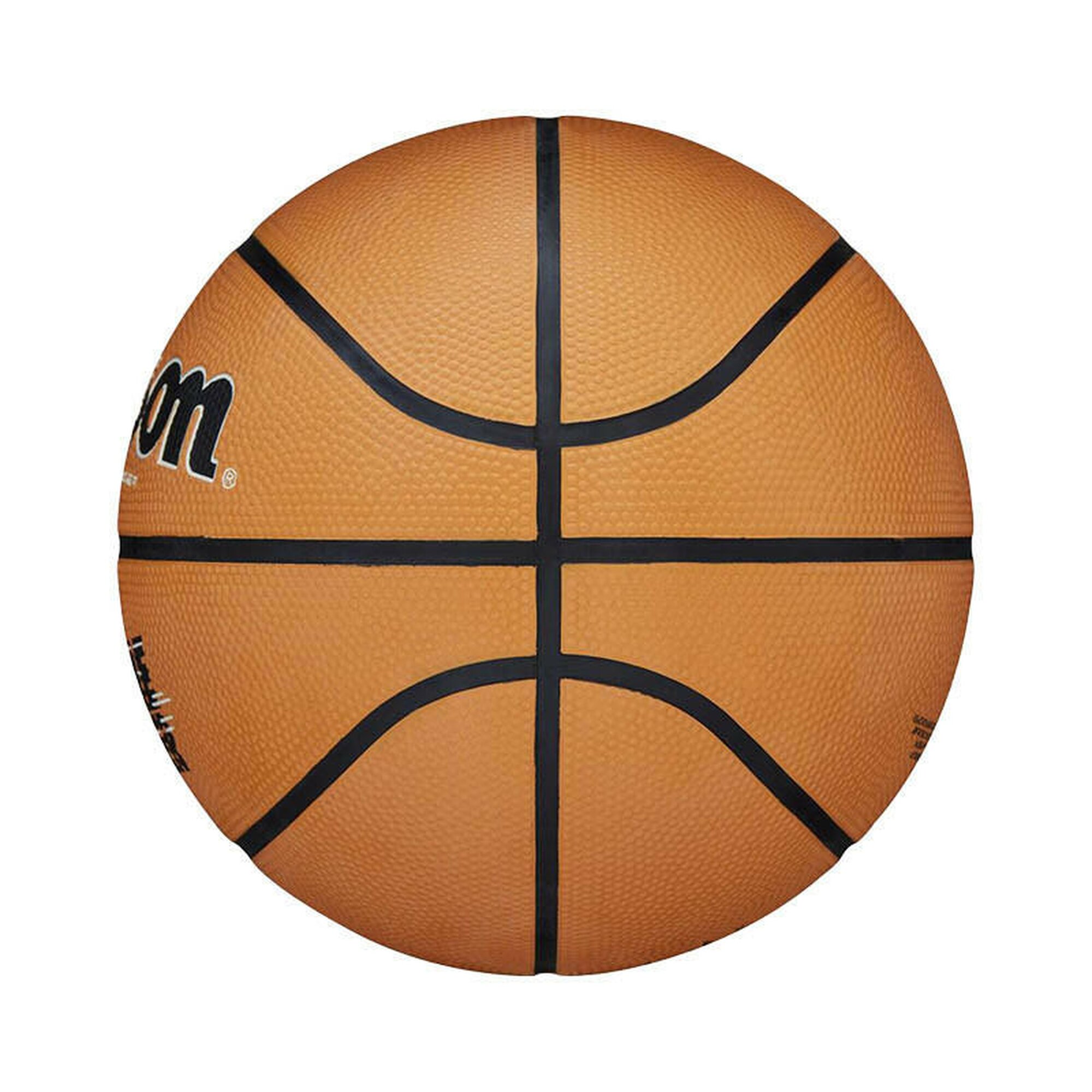 Decathlon Баскетбольный мяч WILSON Gamebreaker, размер 5, оранжевый/чёрный, для улицы - 7