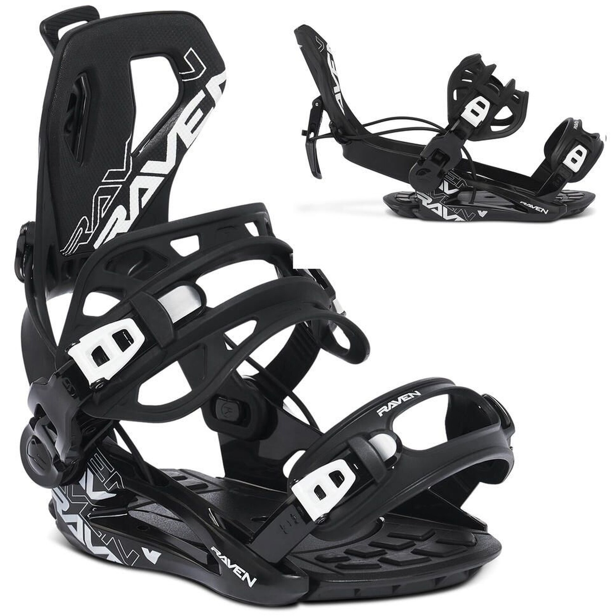 Decathlon Крепления для сноуборда Raven Fastec FT360 S черный