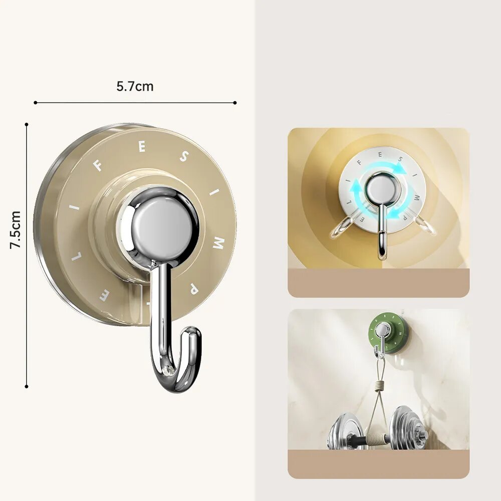 Крючок-присоска для ванной комнаты