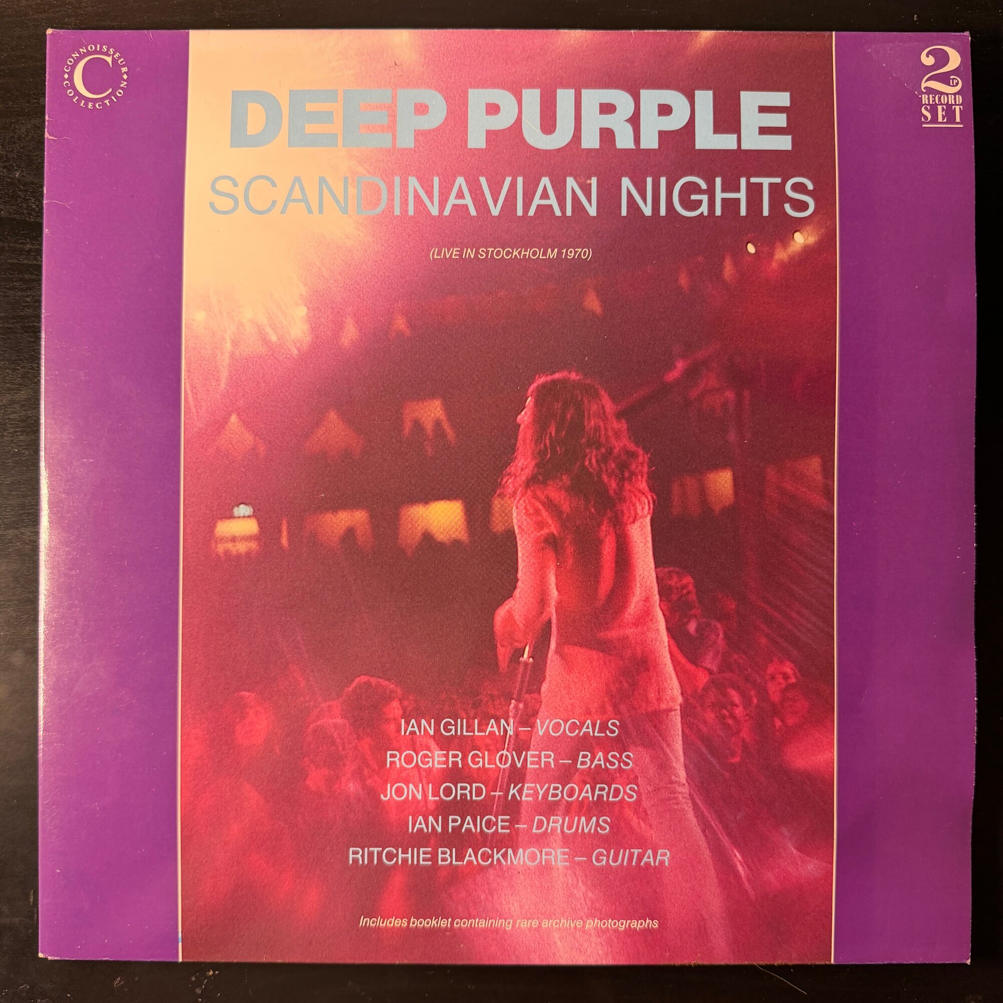 Виниловая пластинка Deep Purple Scandinavian Nights - Live In Stockholm 1970 2LP (Англия 1988г.)