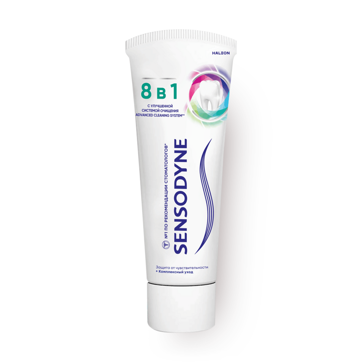 Зубная паста Sensodyne "8 в 1", для чувствительных зубов, 75 мл