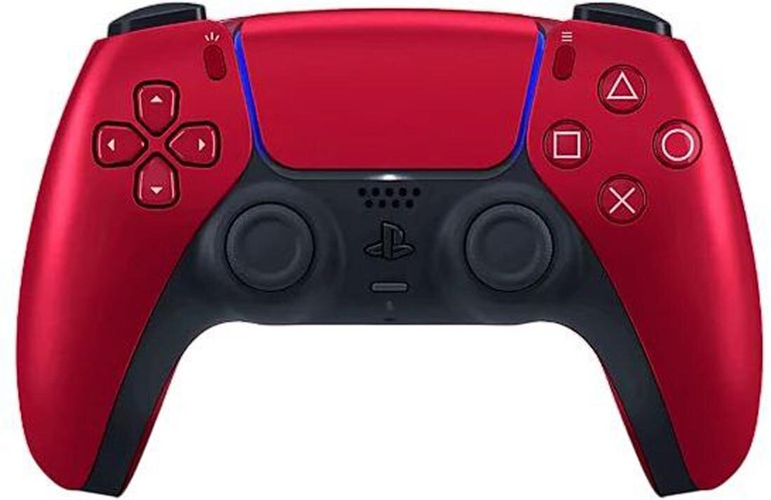 Геймпад Sony PS5 Controller Red, совместимость Android, iOS, PC, PlayStation 5
