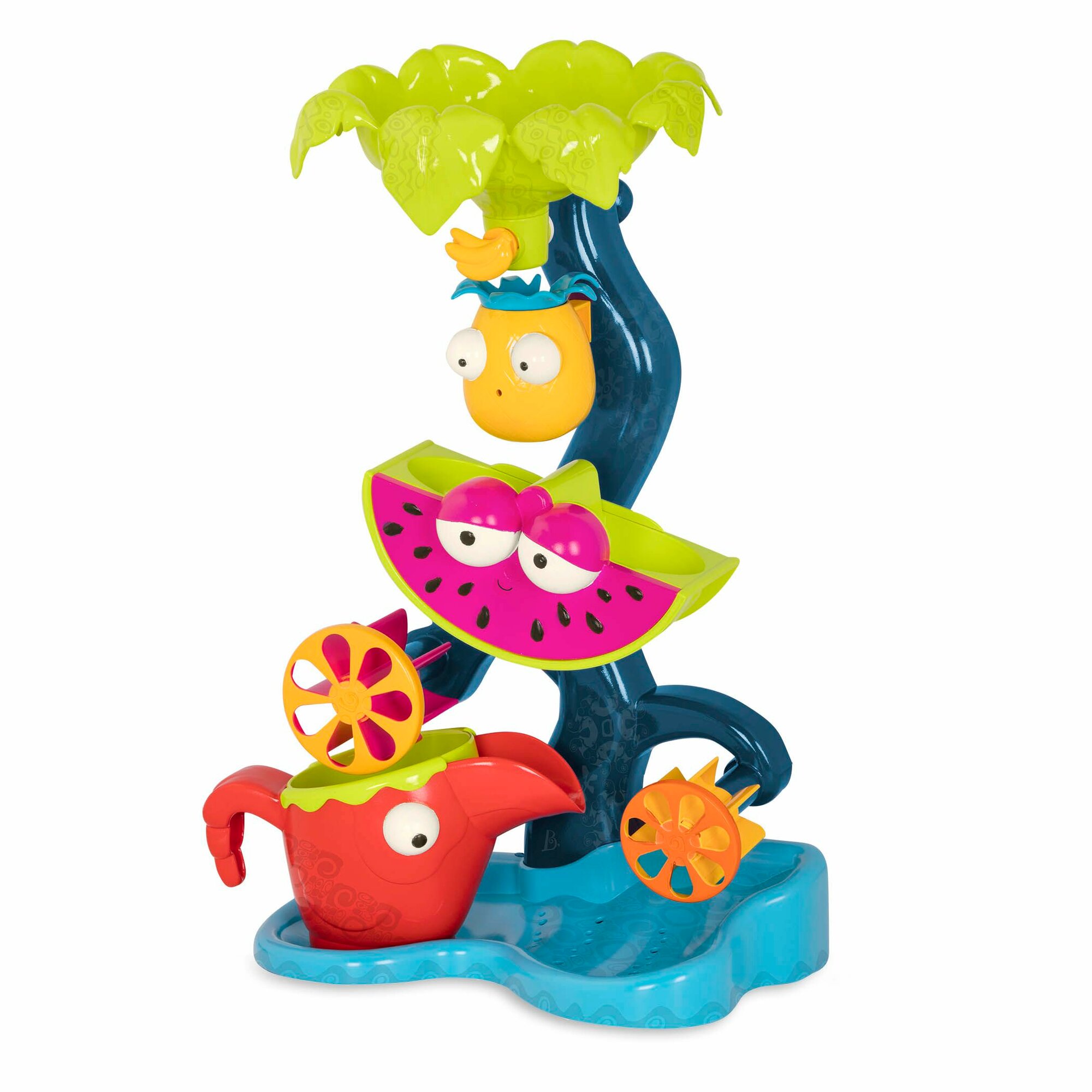 Игрушка для ванной B.Toys - Игрушечная водяная мельница "Тропический каскад", 18+ мес. - Би. Тойс BX1659Z