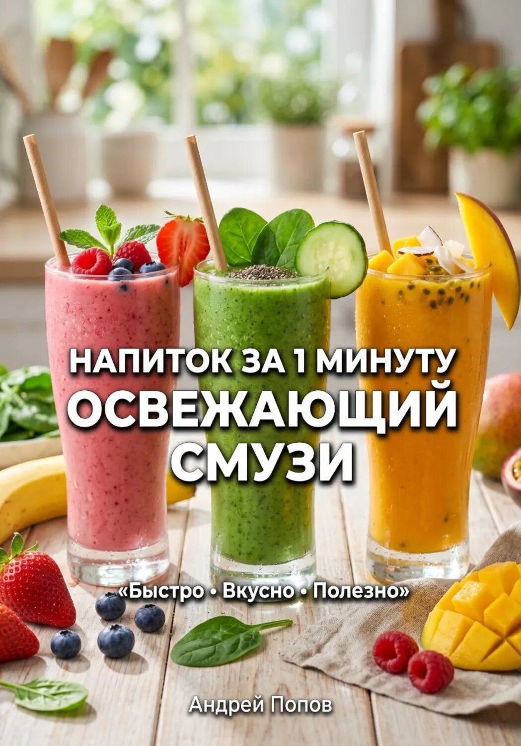 Напиток за 1 минуту: освежающий смузи [Цифровая книга]