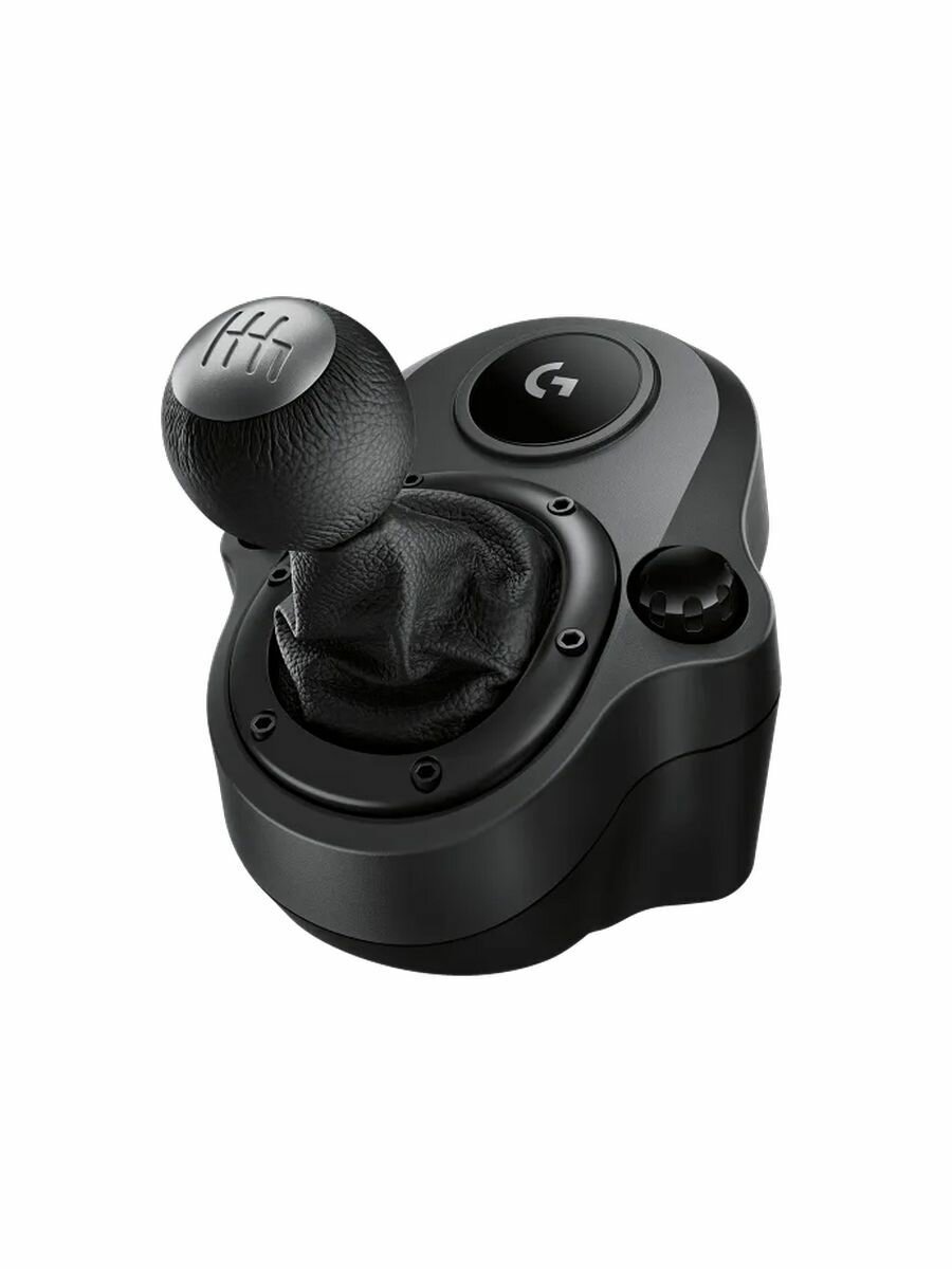 Logitech G Геймпад Driving Force Shifter, Проводной, черный