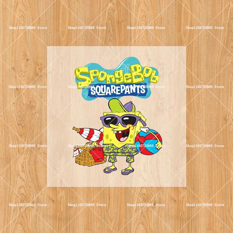 Термонаклейка SpongeBobs Potdemiel Желтый, HMBB1095, small(5-8cm)