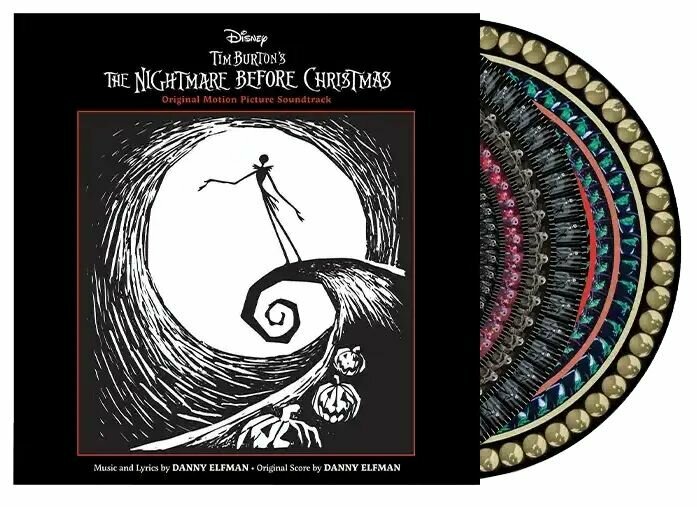 Пластинка Danny Elfman "Tim Burton's The Nightmare Before Christmas" (Original Soundtrack) 2LP (LTD/Picture Disc/Zoetrope)