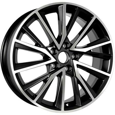 Колесный литой диск КиК Серия Premium КР010 (18_EXEED TXL) R18x7.5 5x108 ET36 CB65.1 Diamond_black_gris