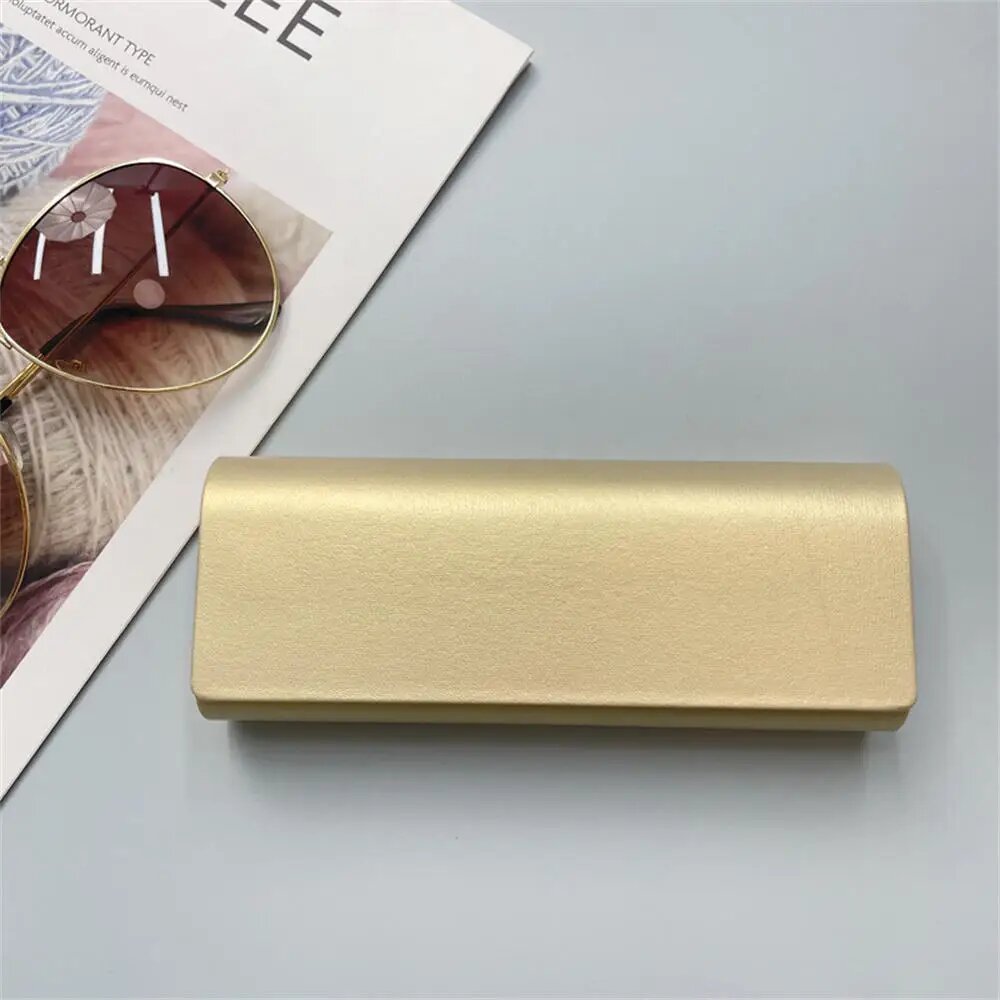 Чехол для очков из искусственной кожи Бежевый, Gold