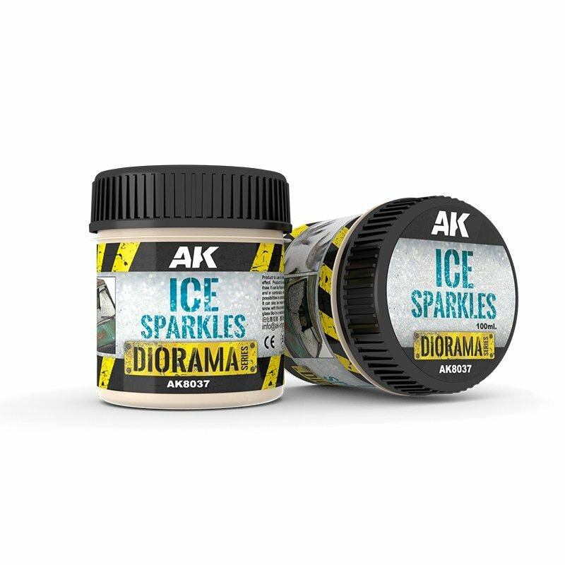 Смесь-краска для создания эффектов AK Ice Sparkles 100ml AK8037