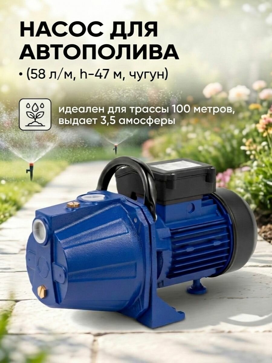 Поверхностный насос Belamos XA 11(58л/м, h-47м, чугун)