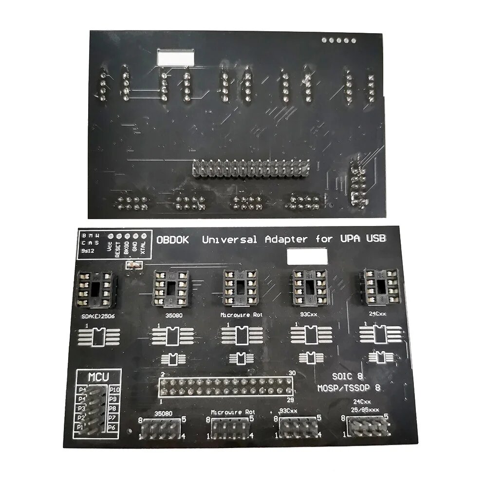 Высококачественный универсальный адаптер UPA USB 1.3 Eeprom для программатора UPA ECU S I2C/SPI PCB