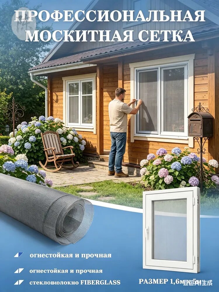 Оконная сетка из нержавейки долговечная и устойчивая к повреждениям