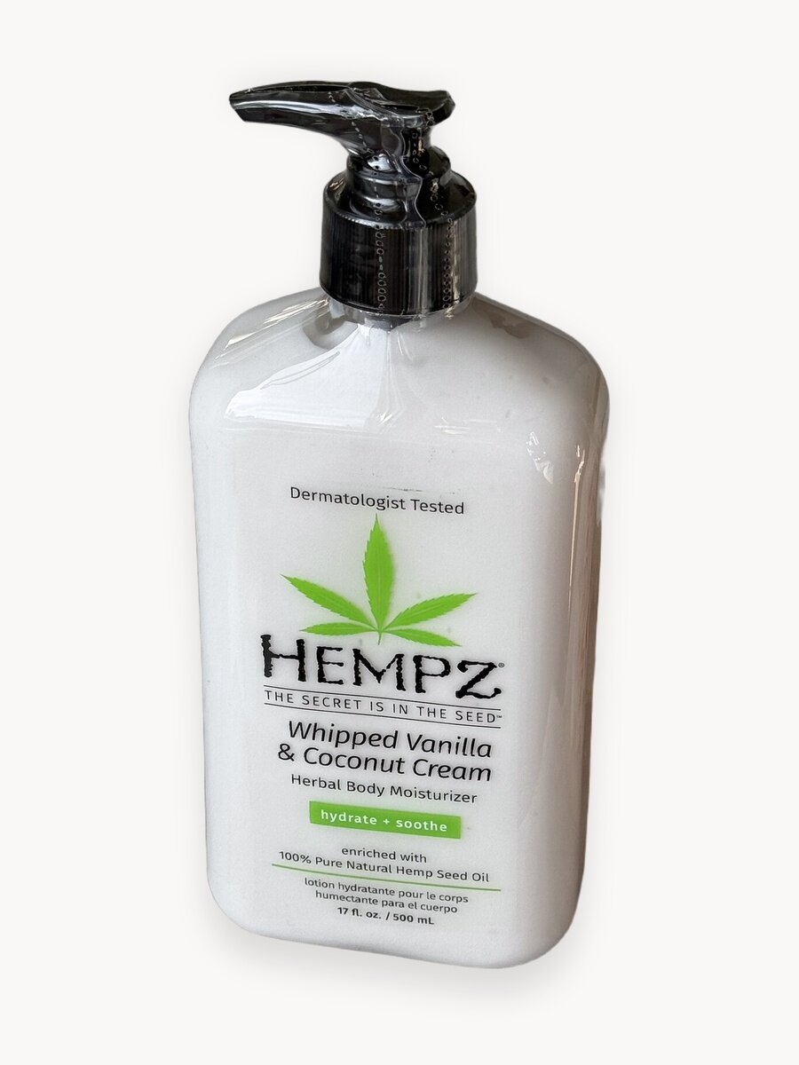 Молочко для тела Взбитые Ванильно-кокосовые сливки Hempz Whipped Vanilla & Coconut Cream 500 мл