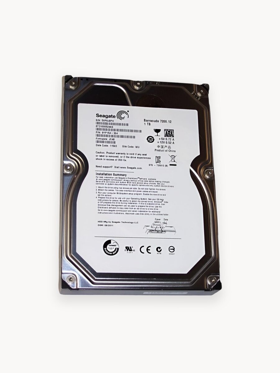 Внутренний жесткий диск Seagate 1Тб 3.5 дюймов