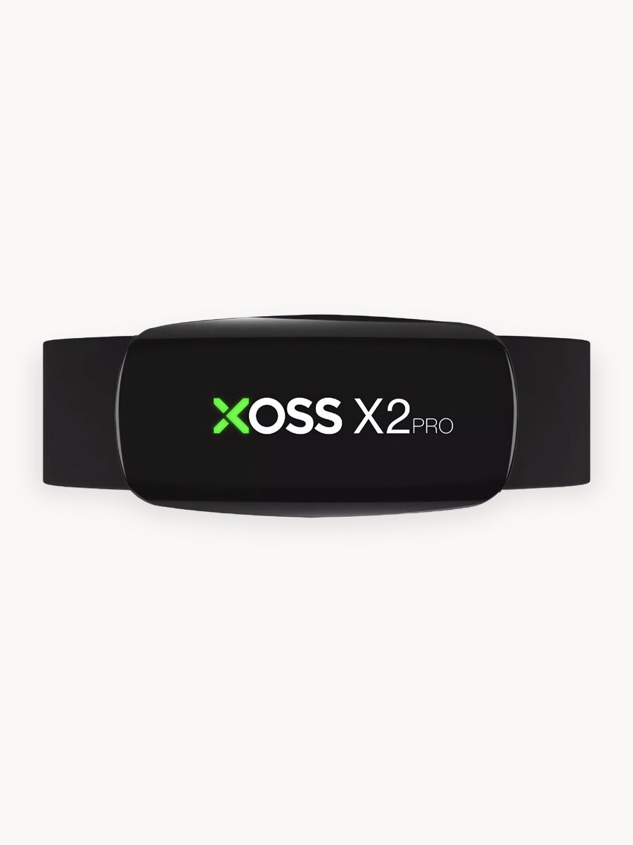 XOSS X2 PRO спортивный нагрудный пульсометр, кардиомонитор, датчик ЧСС, датчик сердечного ритма Bluetooth ANT+ аккумуляторный влагостойкий с памятью для плавания