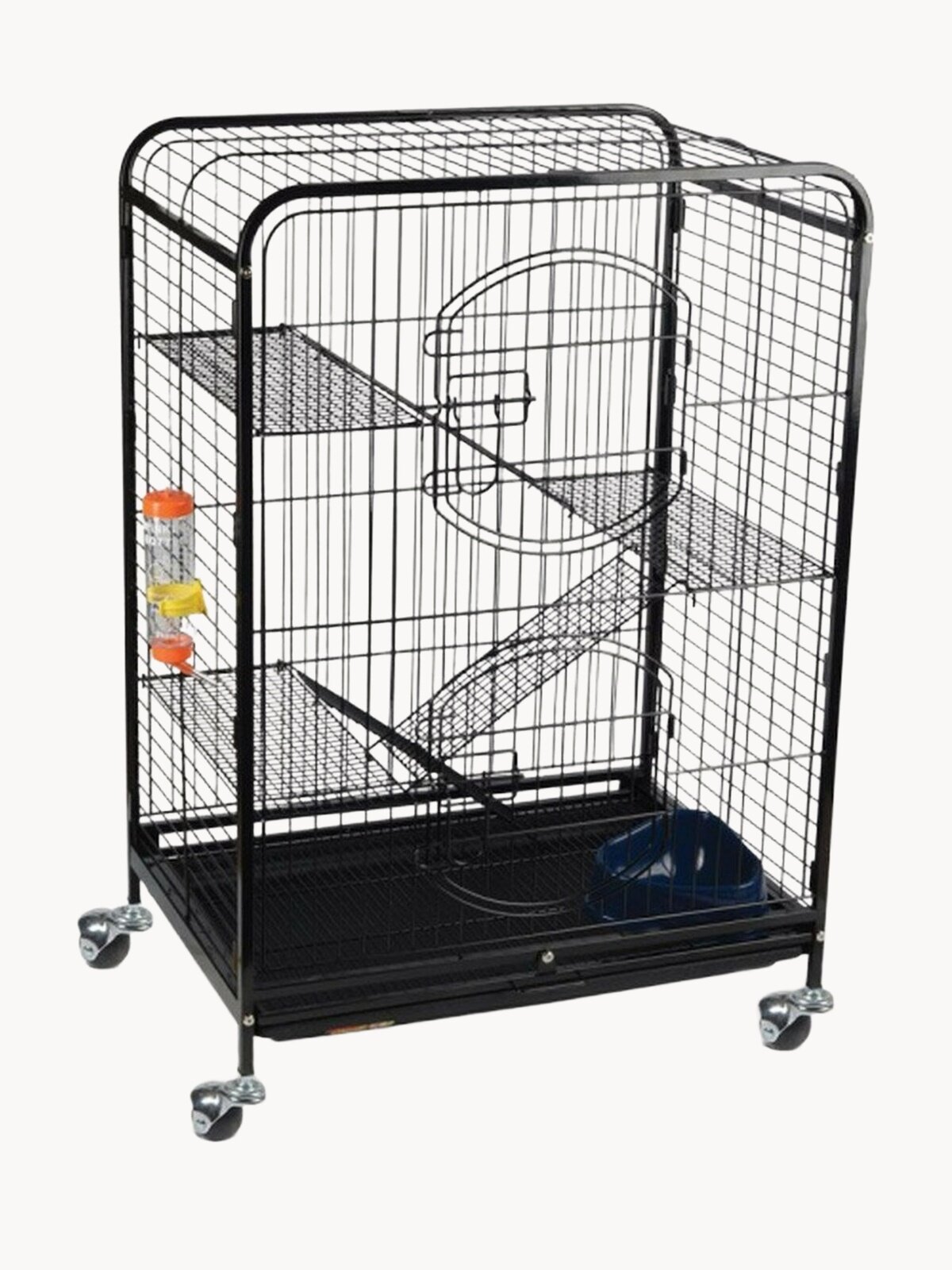 Клетка для грызунов Triol C2-1, черный металлик, 64х43,5х92,5 см