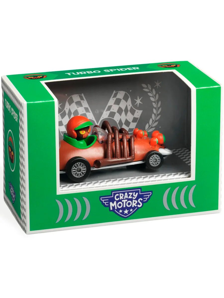 Crazy motors Машинка Турбо Паук DJ05489