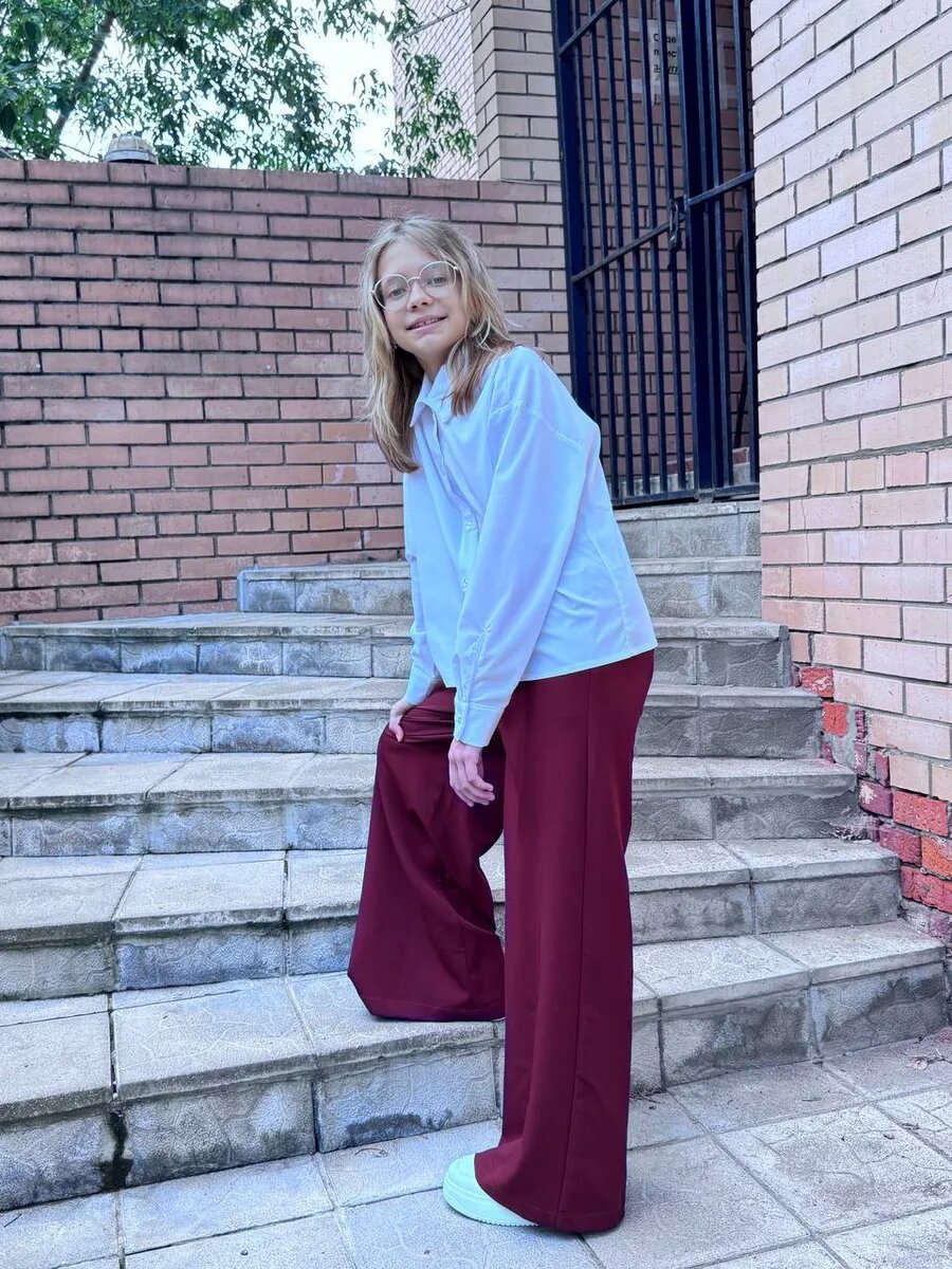 Брюки школьные