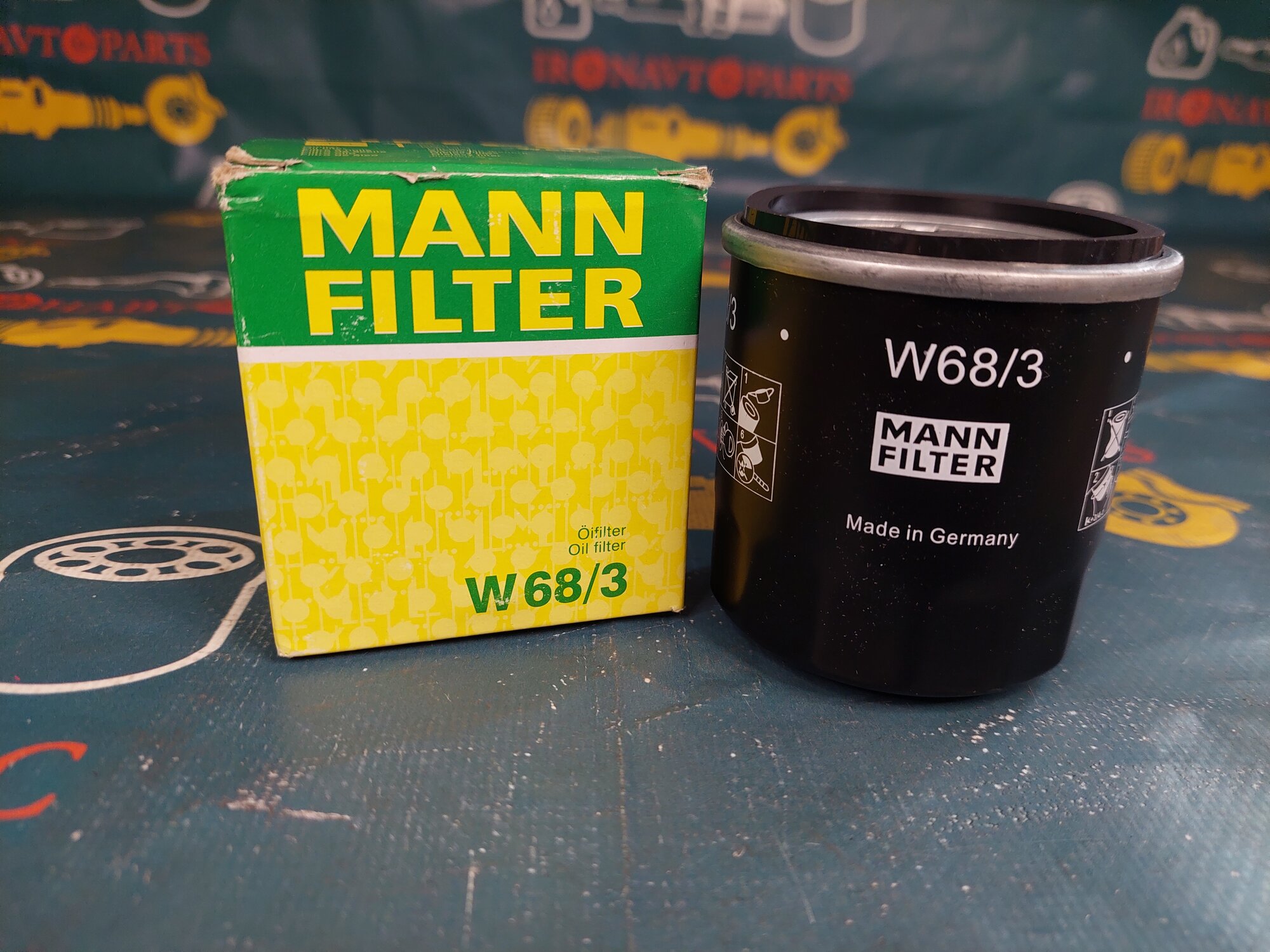 Фильтр Масляный MANN Auris/Avensis I/Avensis II/Aygo/Camry/Carina E/Carina II/Celica/Corol Арт. W683