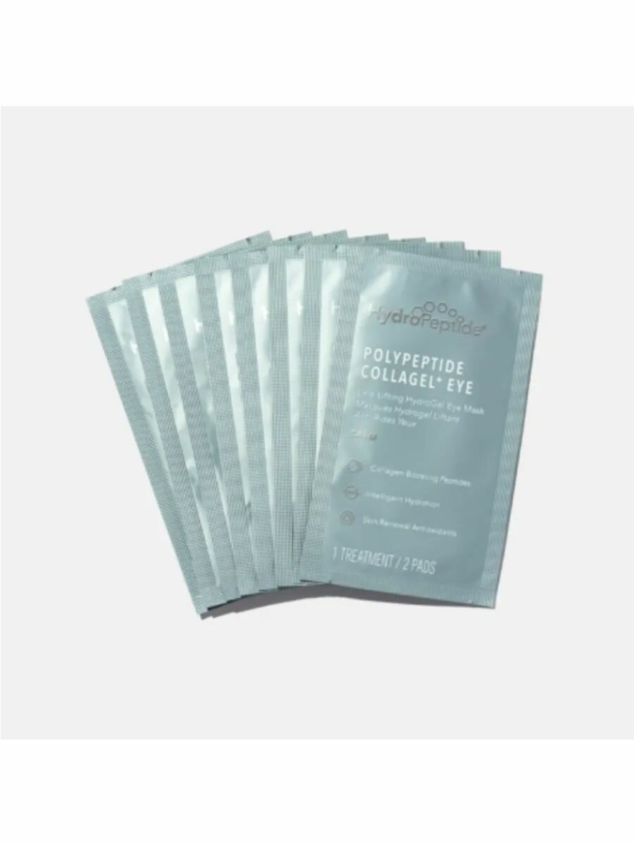 HP PolyPeptide Collagel + Eye Гидрогелевые патчи для глаз с эффектом лифтинга 8шт
