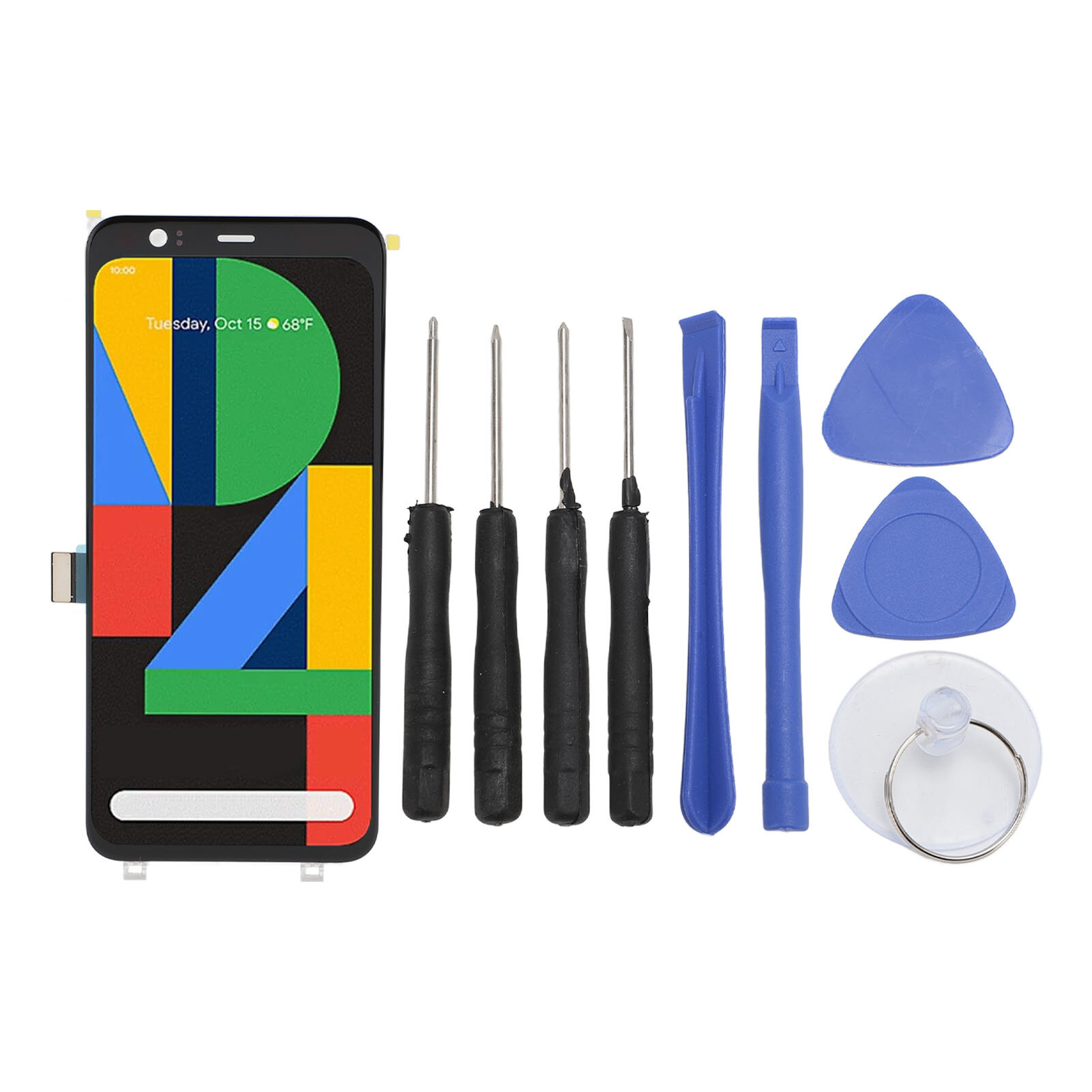 Замена экрана для Pixel 4 G020i G020N G020M Сенсорная панель сборка дигитизатора с инструментами Поддержка отпечатков пальцев