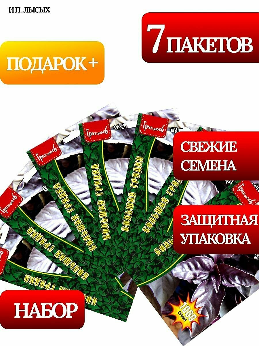Семена Базилик "Фиолетовый"