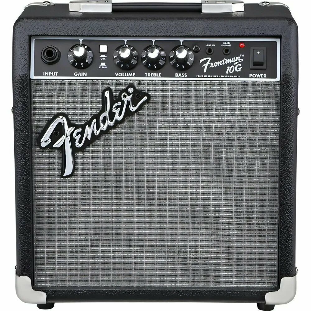 Комбоусилитель для гитары Fender Frontman, 10W, 3,8кг, чёрный