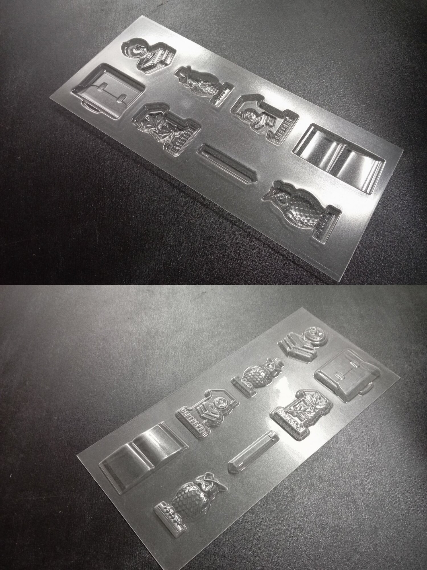 Пластиковая форма для шоколада 1 сентября