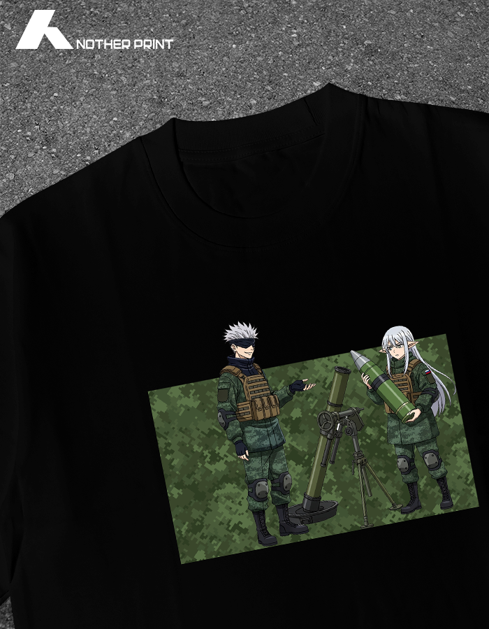 Футболка спортивная фрирен и годжо