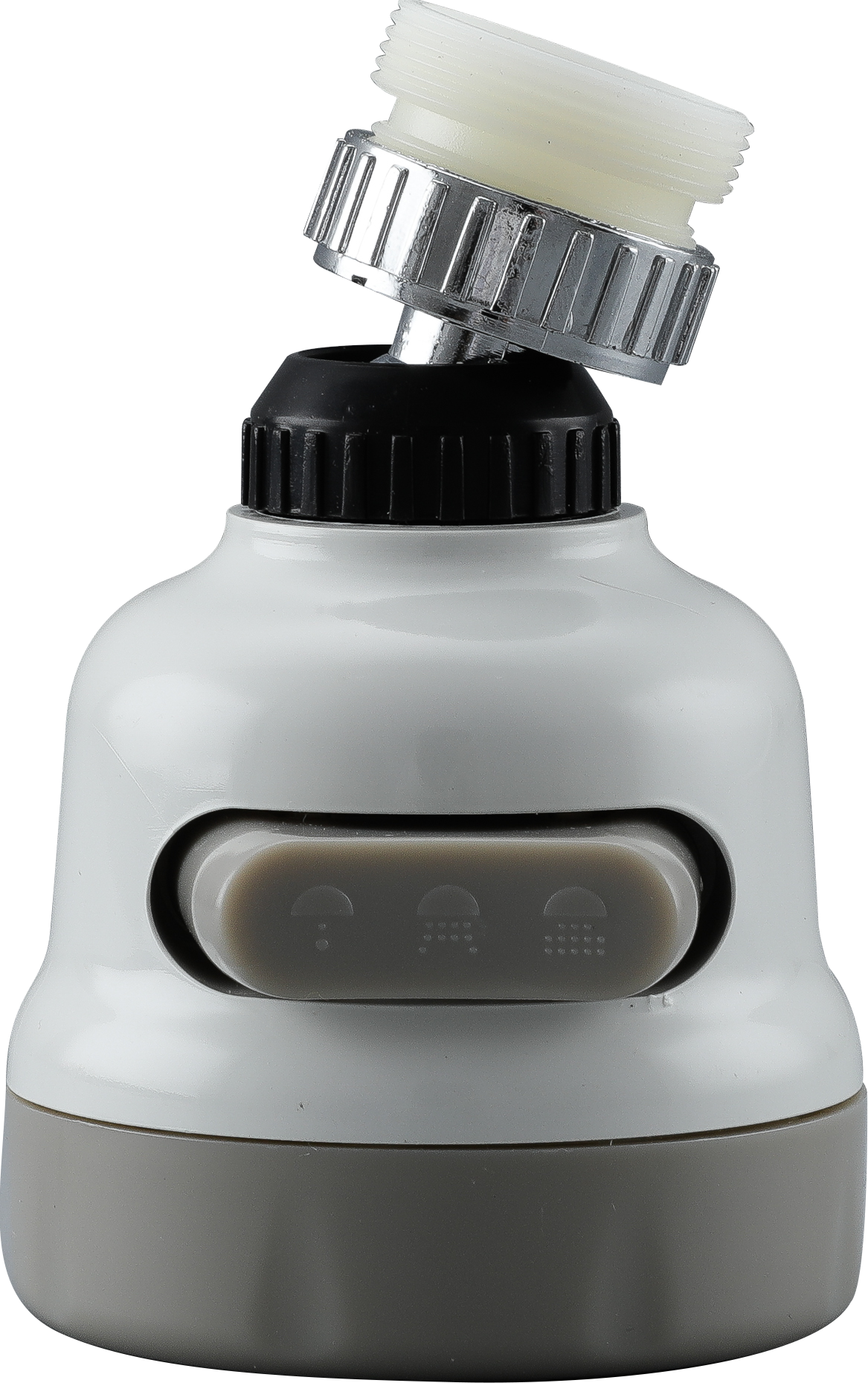 Поворотный аэратор для смесителя с усиленным напором воды Frap F33-1, 3-х режимный, М22, М24