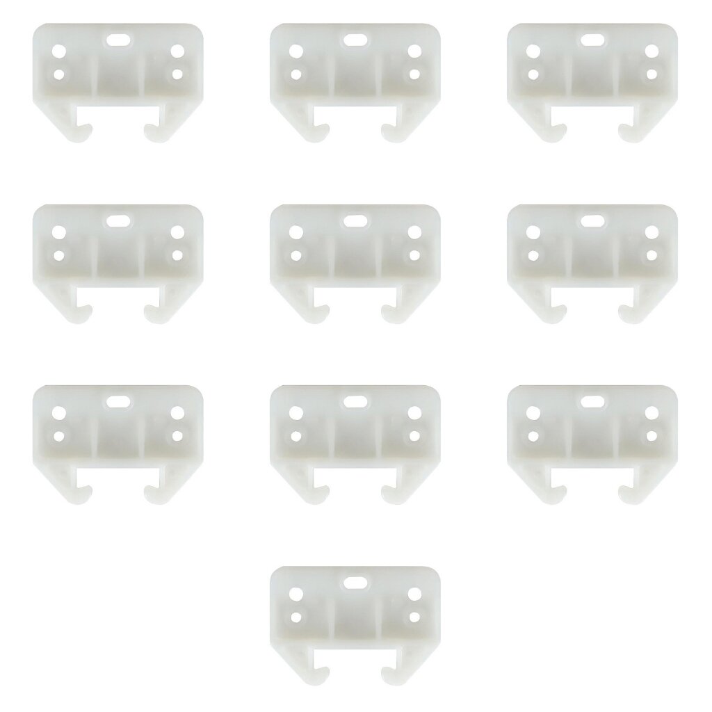 Выдвижные пластиковые направляющие для выдвижных ящиков шкафа-купе, Прочные сменные направляющие для мебели для домашнего офиса, просты в установке