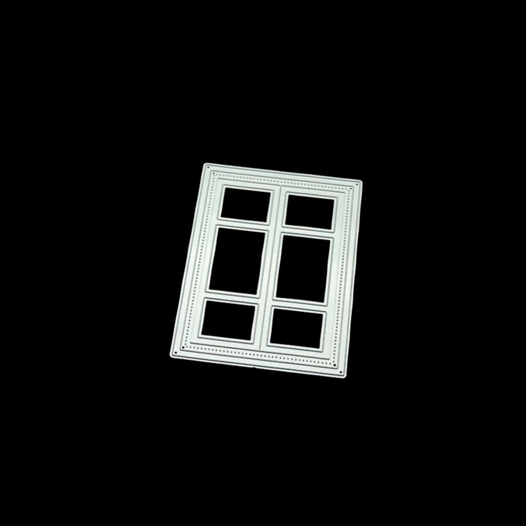 Трафареты для Вырезания окон для Креативного Металлического Тиснения, Трафареты для Скрапбукинга "Сделай сам", Ведение Дневника, Украшения