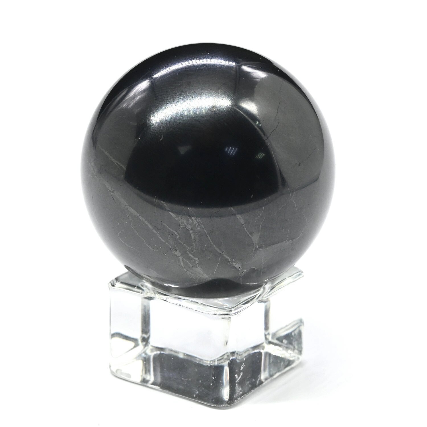 Шар из шунгита полированный, Ø 40-45мм. .