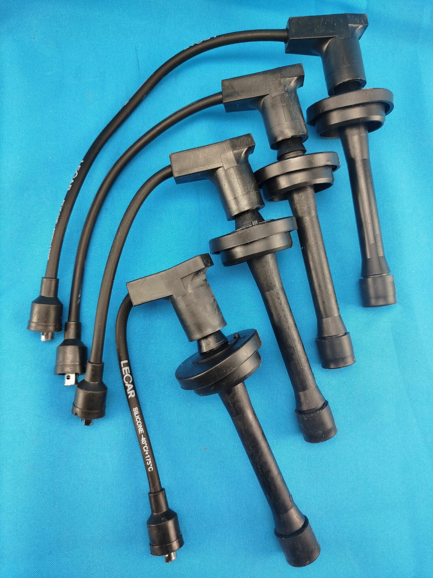 Провода высоковольтные "LECAR" для а/м ГАЗ 406дв. с наконечниками