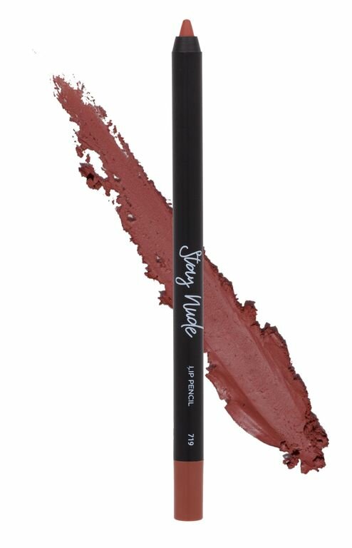 Parisa Карандаш для губ гелевый с матовым покрытием Stay Nude тон 719 Lady Brown