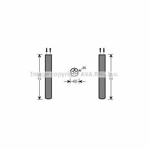 Осушитель, кондиционер, AVA AUD216 (1 шт.)