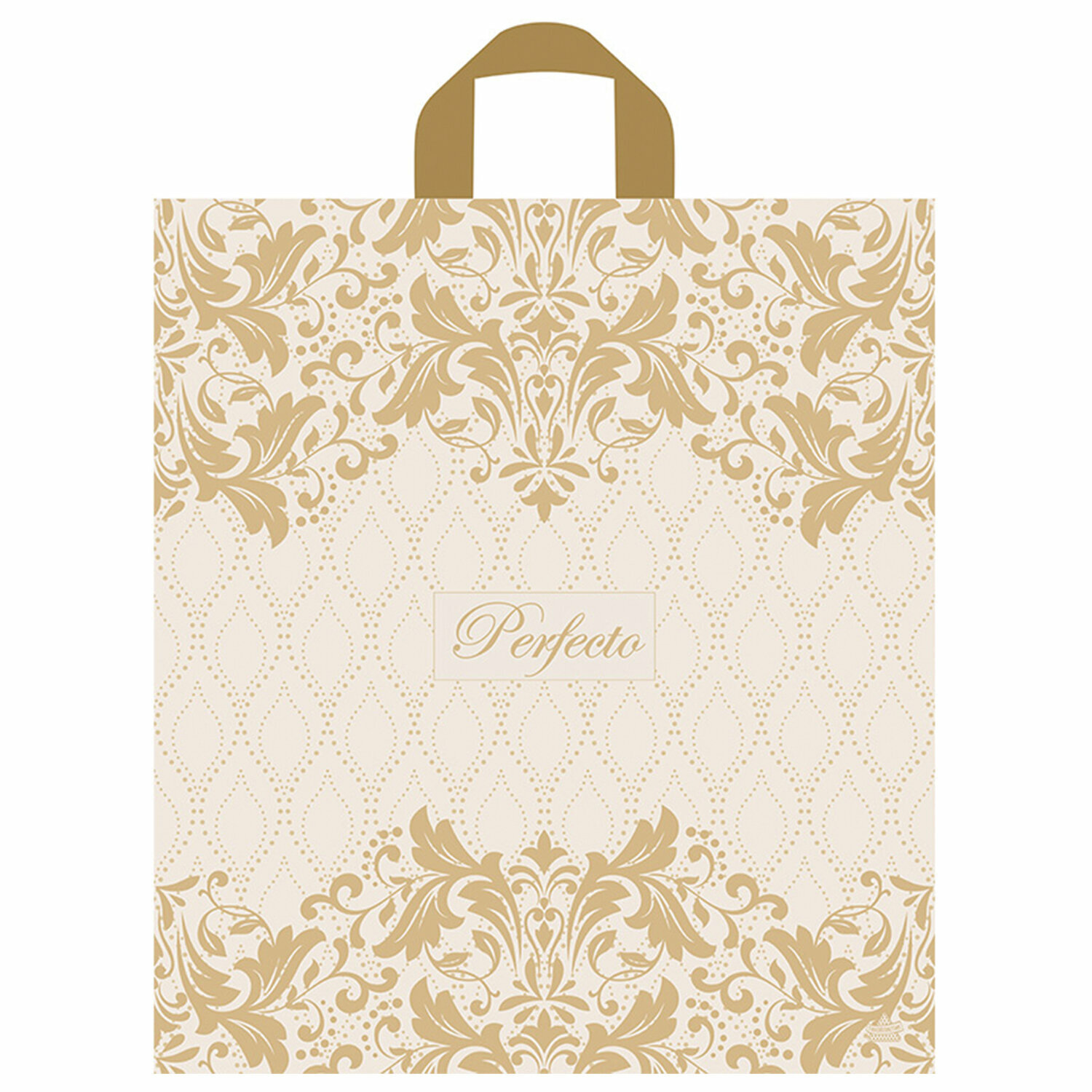 Пакет с петлевой ручкой ПВД, 42х46 см, "Перфекто Мин", 95 мкм, н00255294 (упаковка 25 шт.)