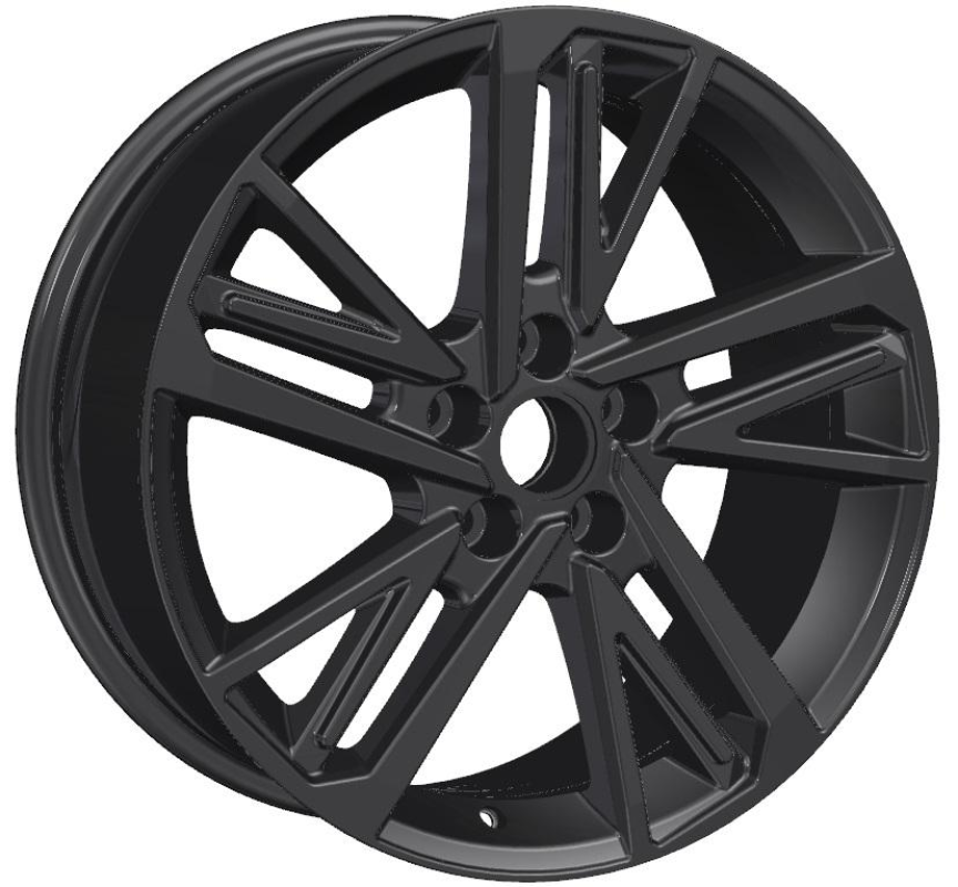 Диск колесный Carwel Талган 1815 (Toyota Camry) 8,0x18 5x114,3 Dia60.1 ET50 цвет BL (черный глянцевый)