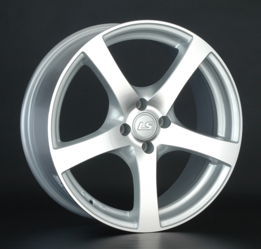 Диск колесный LS Wheels 357 7,0x17 4x98 Dia58.6 ET28 цвет SF (серебро, полировка)