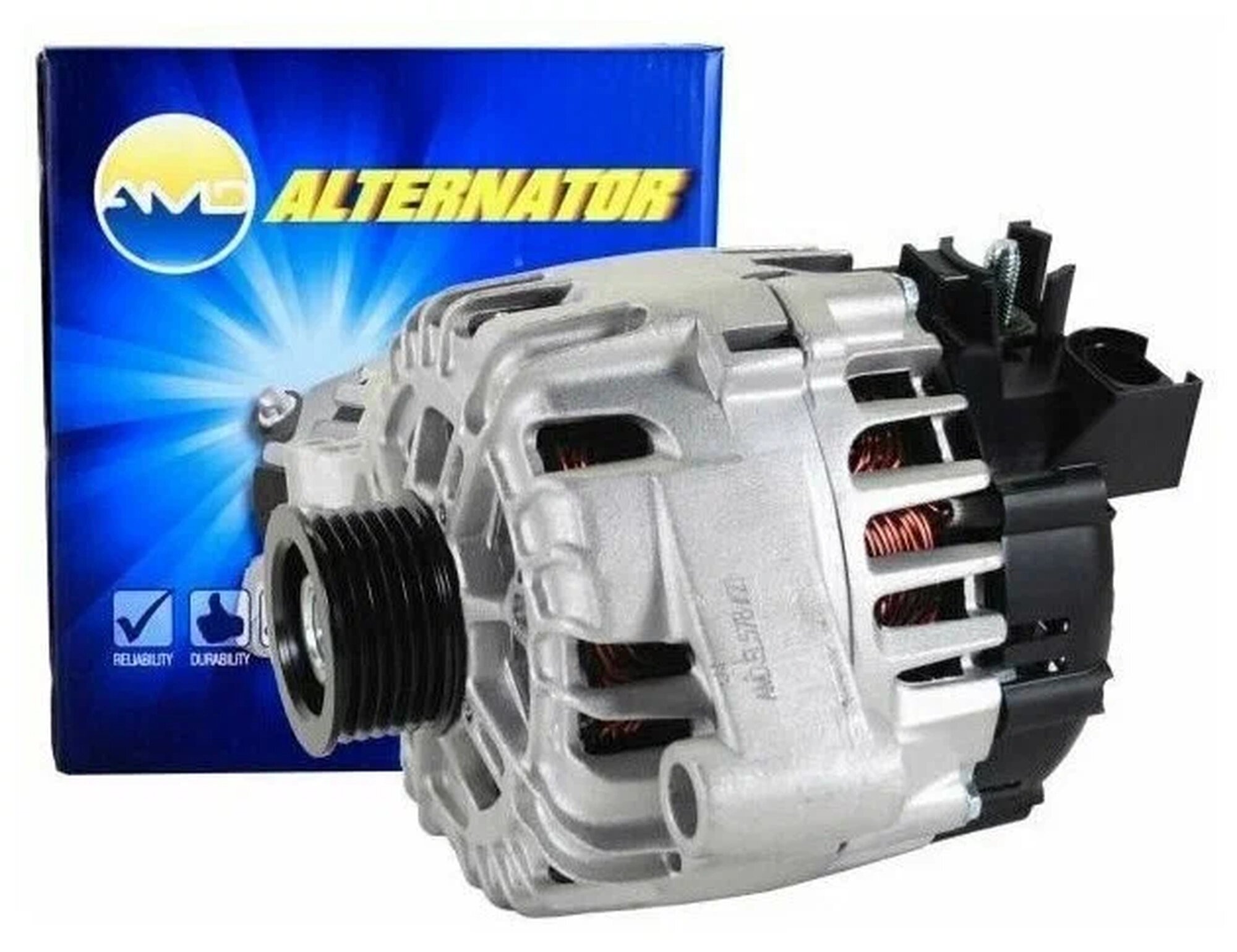 Генератор AMD AMDEL578, для Ford Focus III, 120A