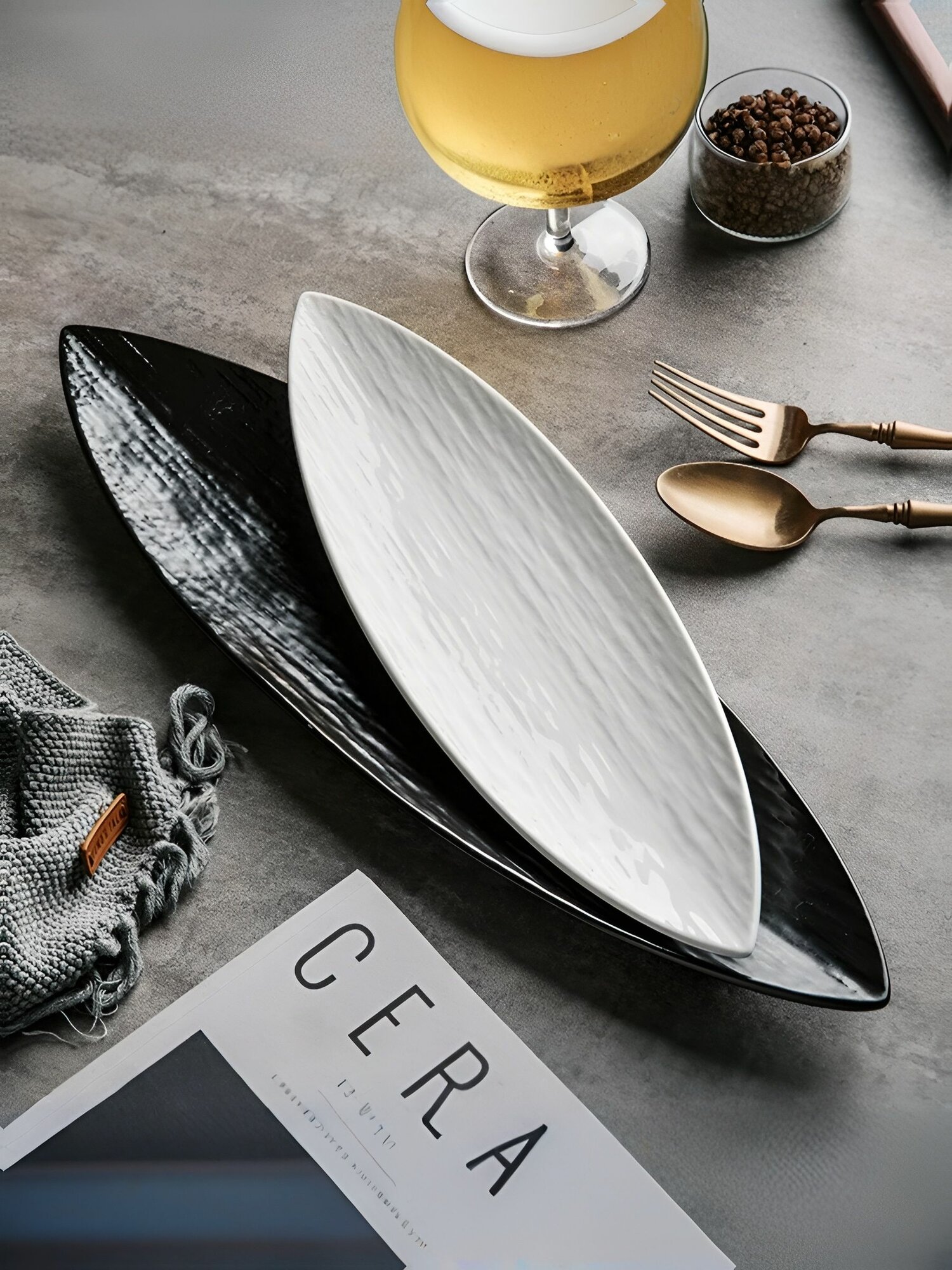 Блюдо сервировочное для суши, роллов, канапе