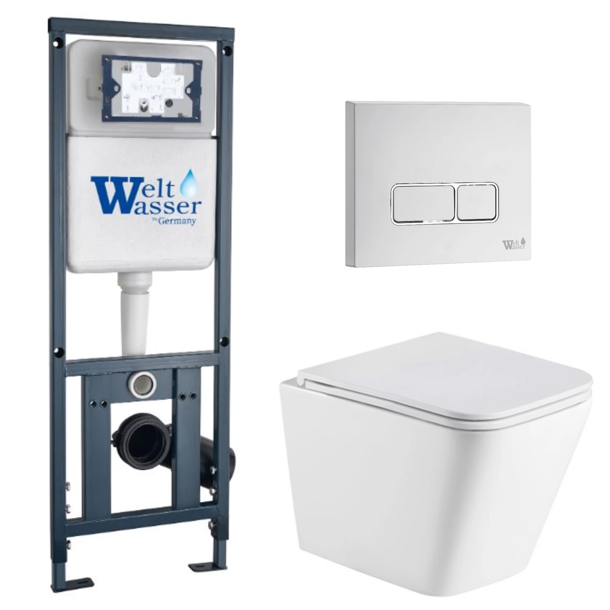 Комплект WeltWasser 10000011875 Gelbach 043 GL-WT + Marberg 410 + Marberg 410 SE GL-WT